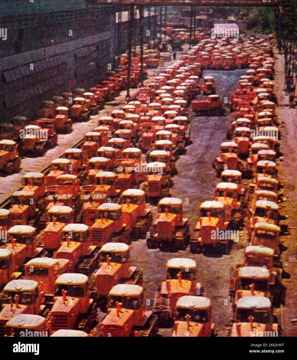 Soviet tractor hi-res stock photography and images - Alamy