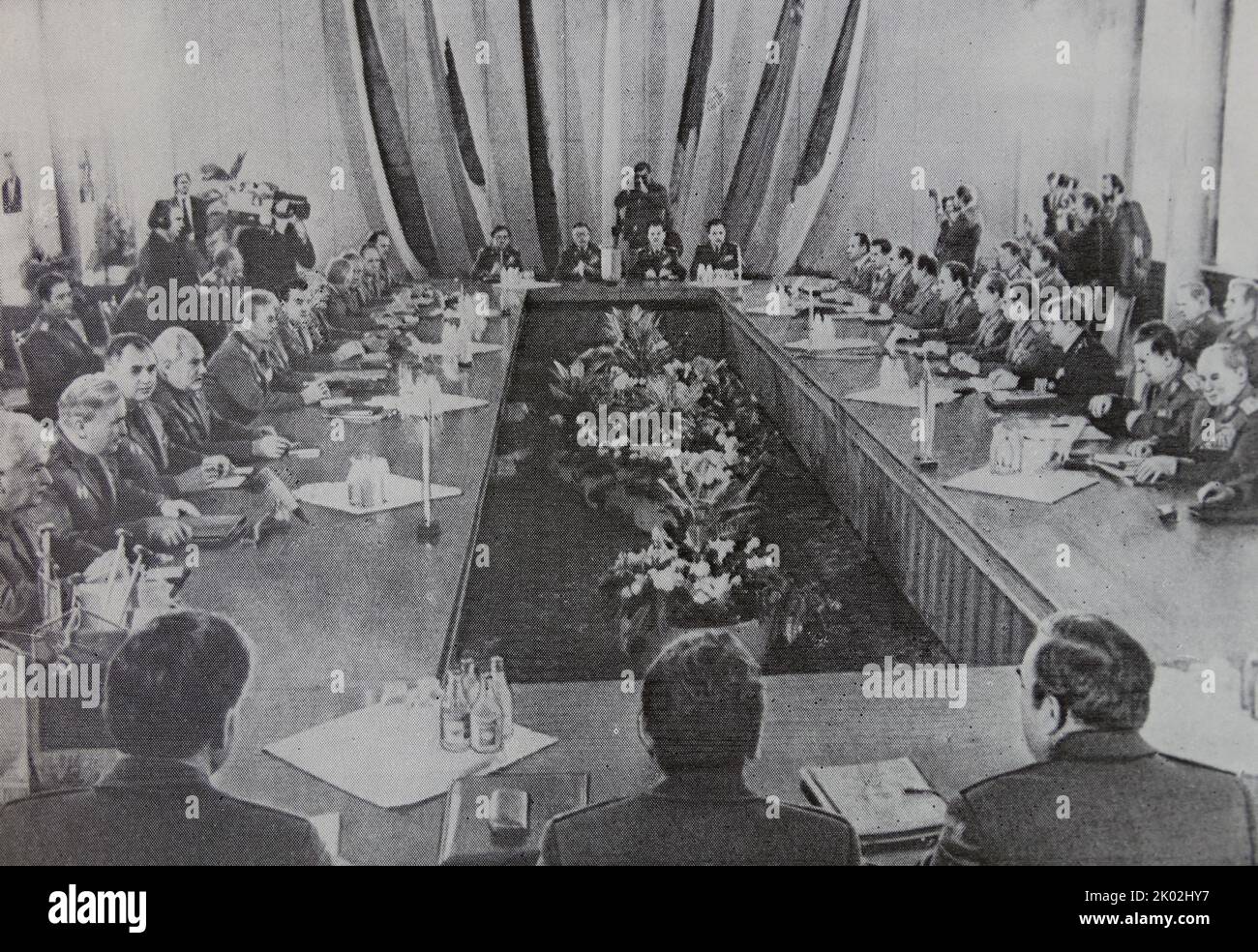 Meeting of the Committee of Ministers of Defense of the Warsaw Treaty ...