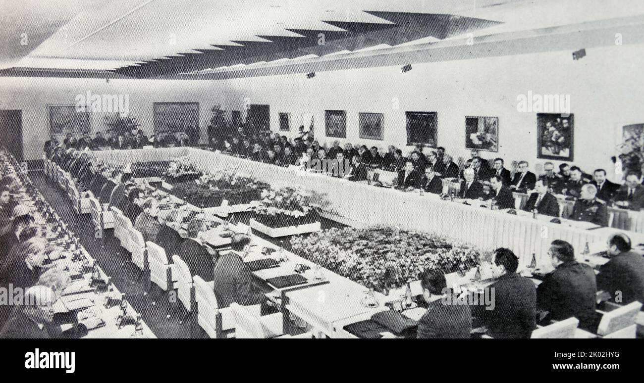 Meeting of the Political Advisory Committee of the Warsaw Treaty Member ...