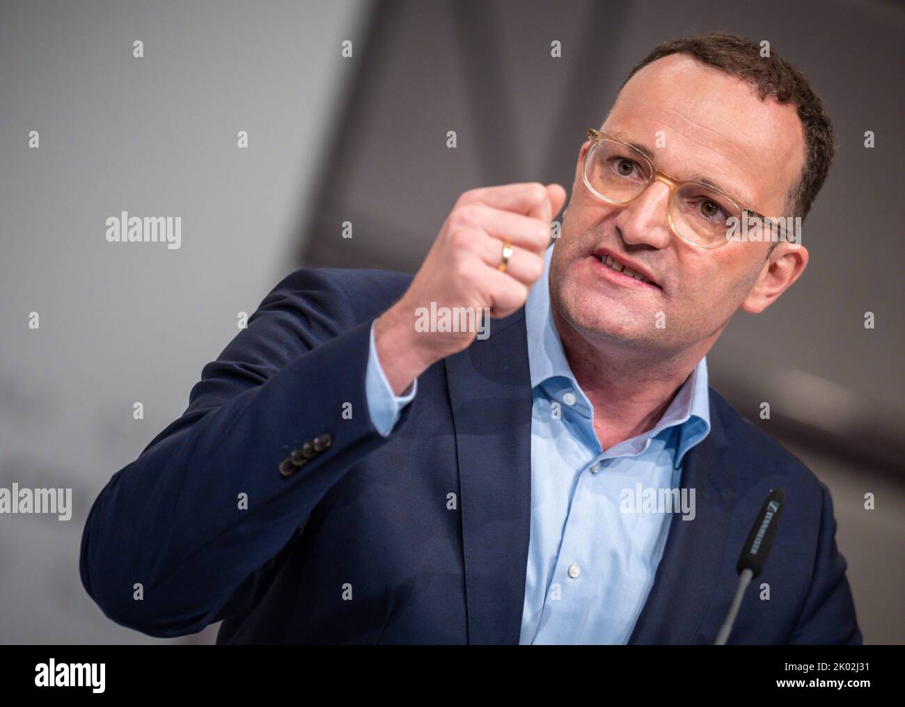 Hanover, Germany. 09th Sep, 2022. Jens Spahn speaks at the CDU federal ...