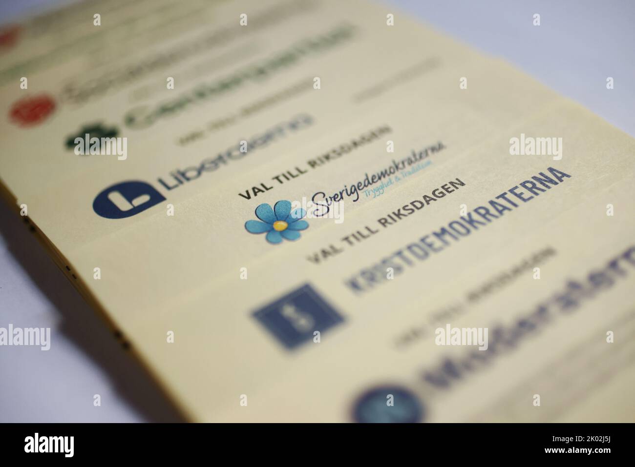 The Swedish parliamentary election takes place on Sunday, September 11 ...