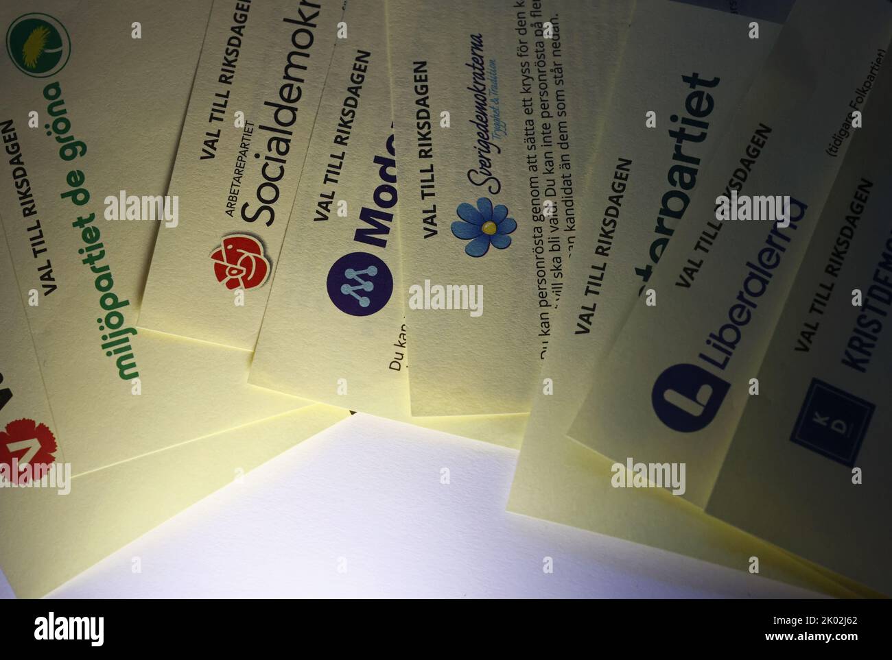 The Swedish parliamentary election takes place on Sunday, September 11 ...