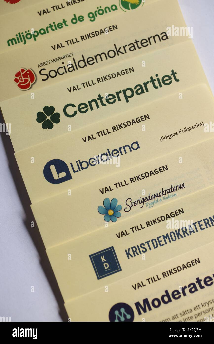The Swedish parliamentary election takes place on Sunday, September 11 ...