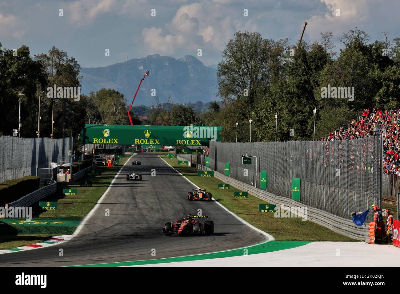 Charles Leclerc (MON) Ferrari F1-75. Italian Grand Prix, Friday 9th ...