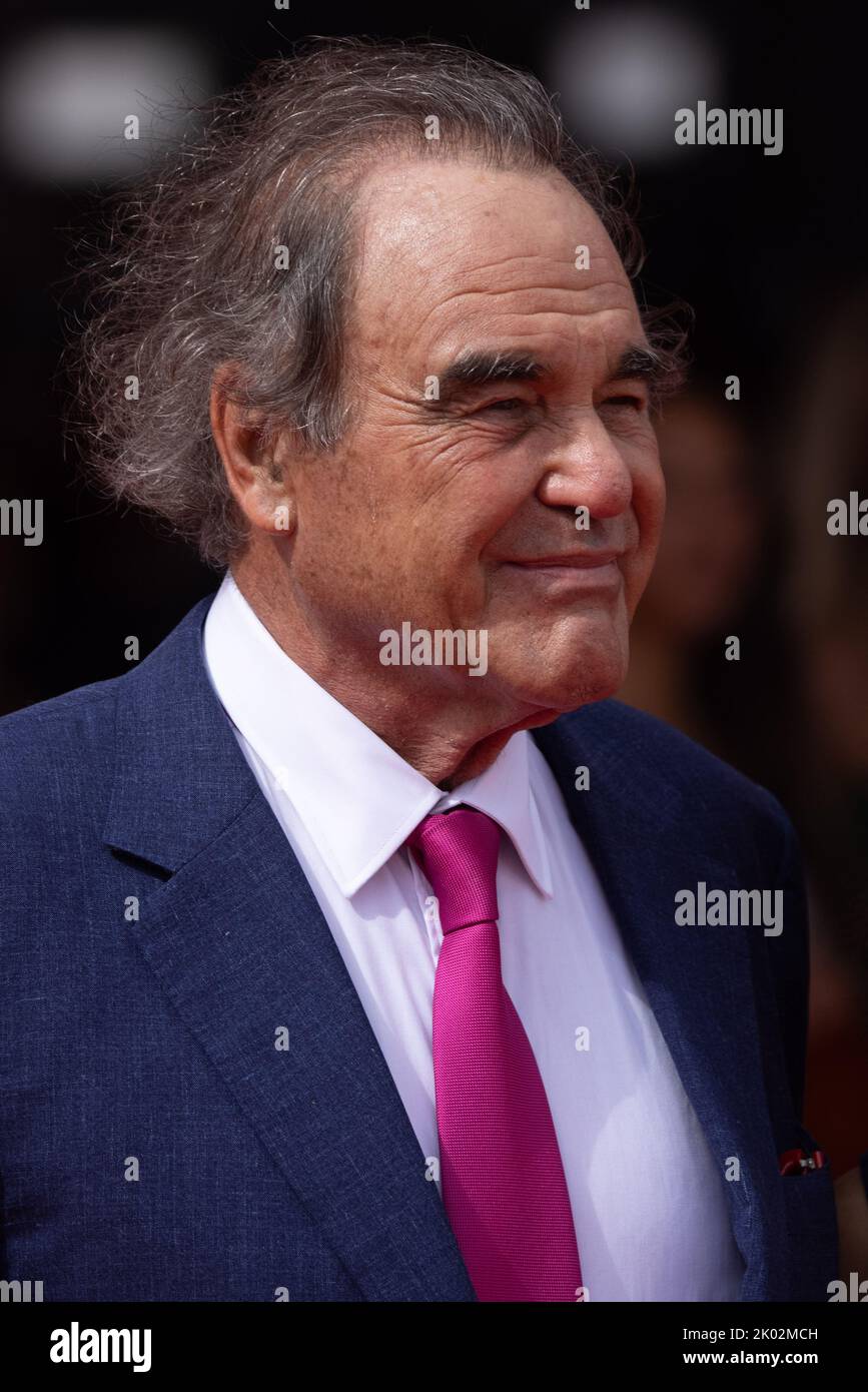 September 9, 2022, Lido di Venezia, Italy: Oliver Stone, Sun-jung Jung ...