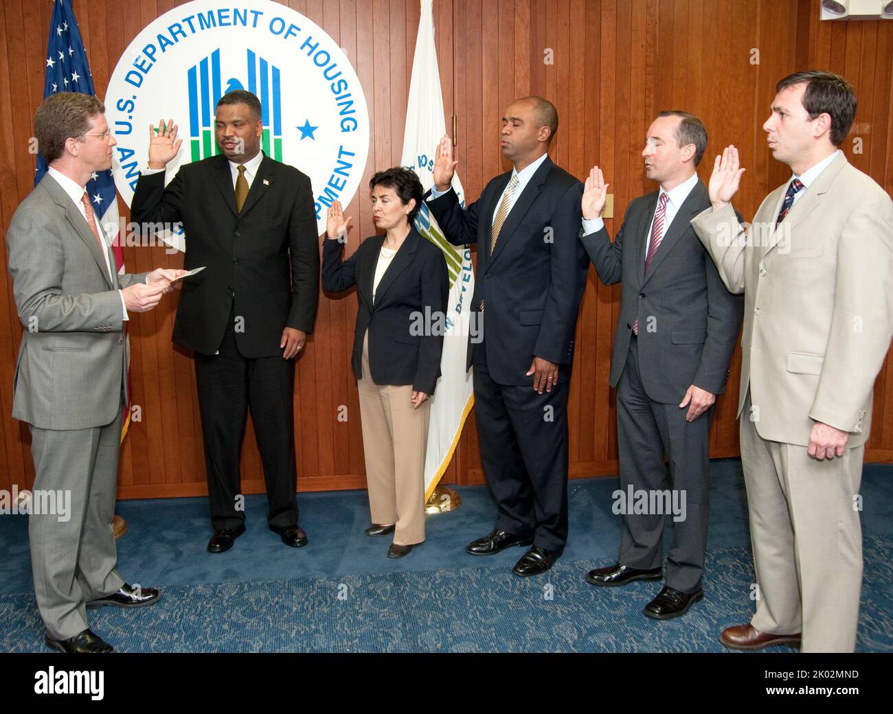 Swearing in ceremony for group of new HUD Regional Administrators ...