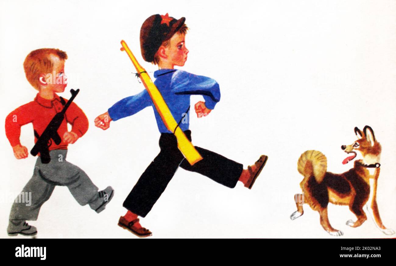 Soviet childrens book hi-res stock photography and images - Alamy