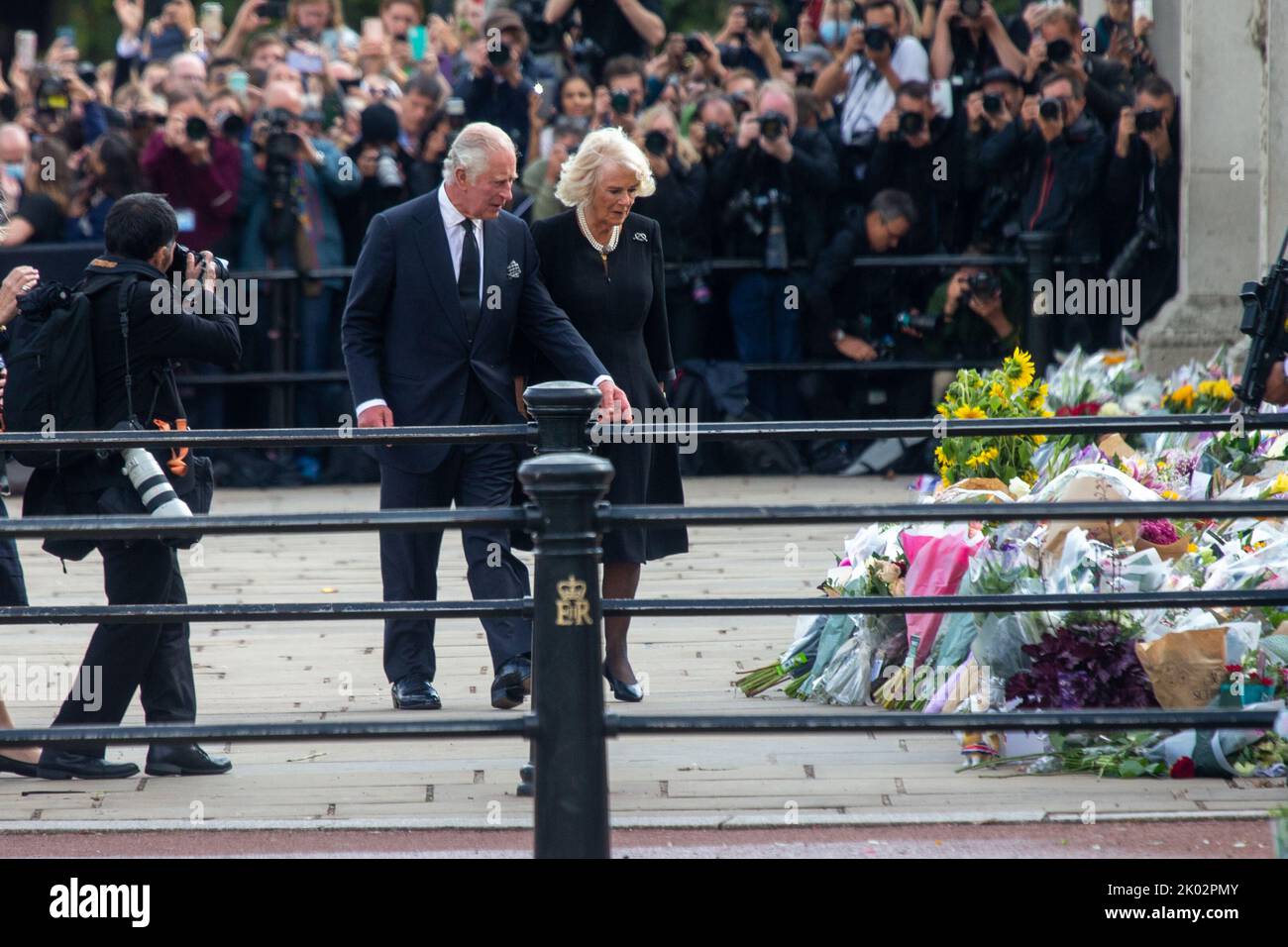 London, England, UK. 9th Sep, 2022. King CHARLES III and Queen Consort ...