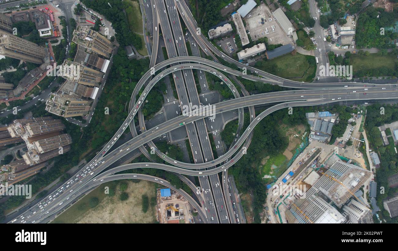Complex Highway Interchange
