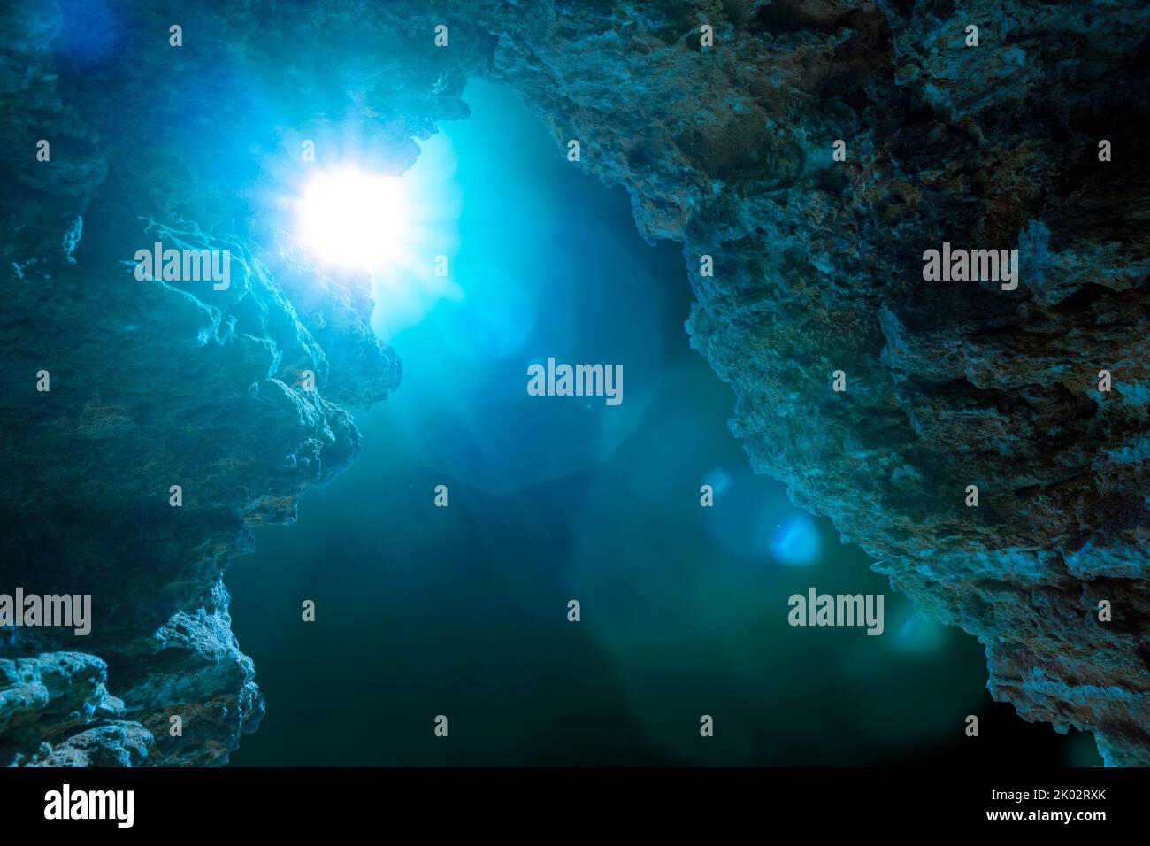 Blue cave hi-res stock photography and images - Alamy