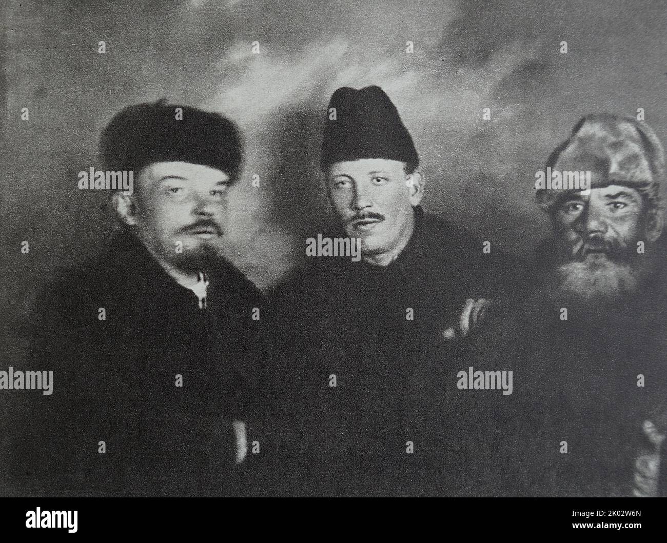 Vladimir I. Lenin, Demyan Bedny (Soviet Russian poet, Bolshevik and ...