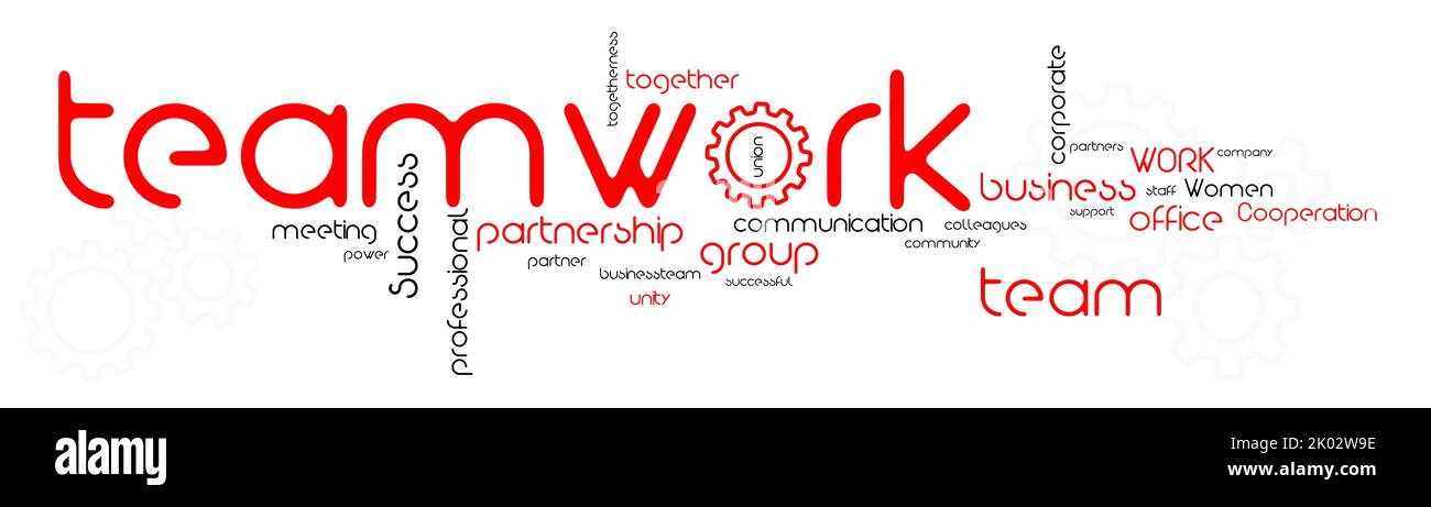 A background with teamwork concept Stock Photo - Alamy