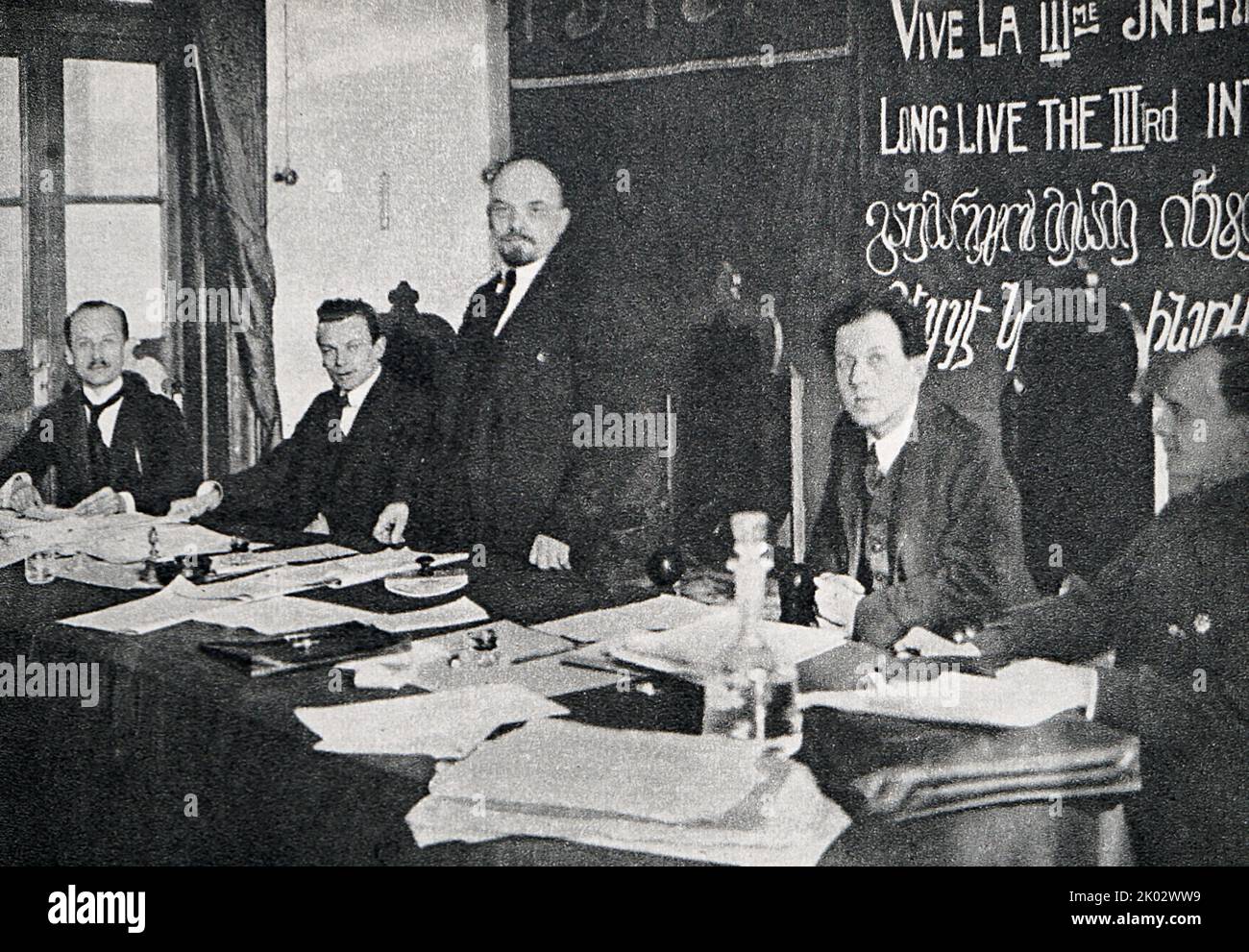 1st congress of the communist international hi-res stock photography ...