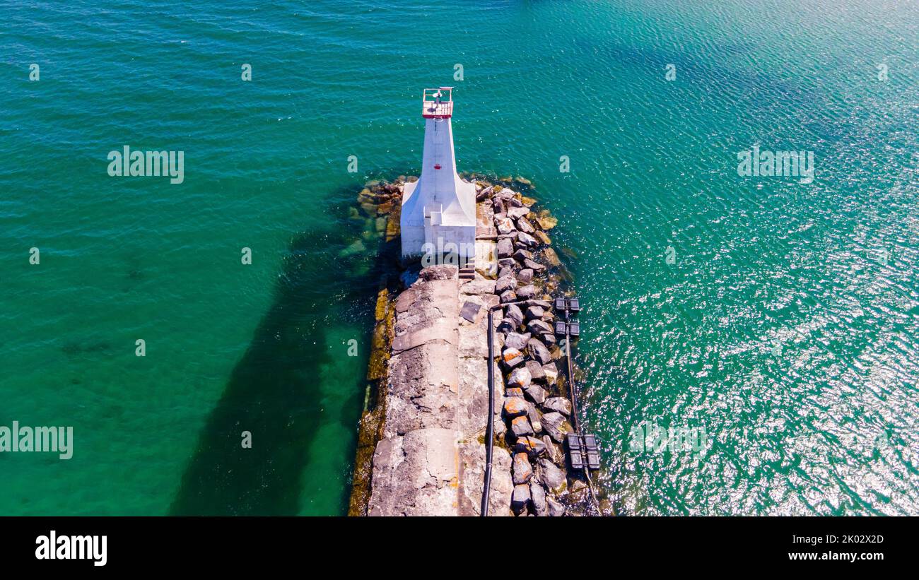 A pathway going through the lighthouse Stock Photo - Alamy