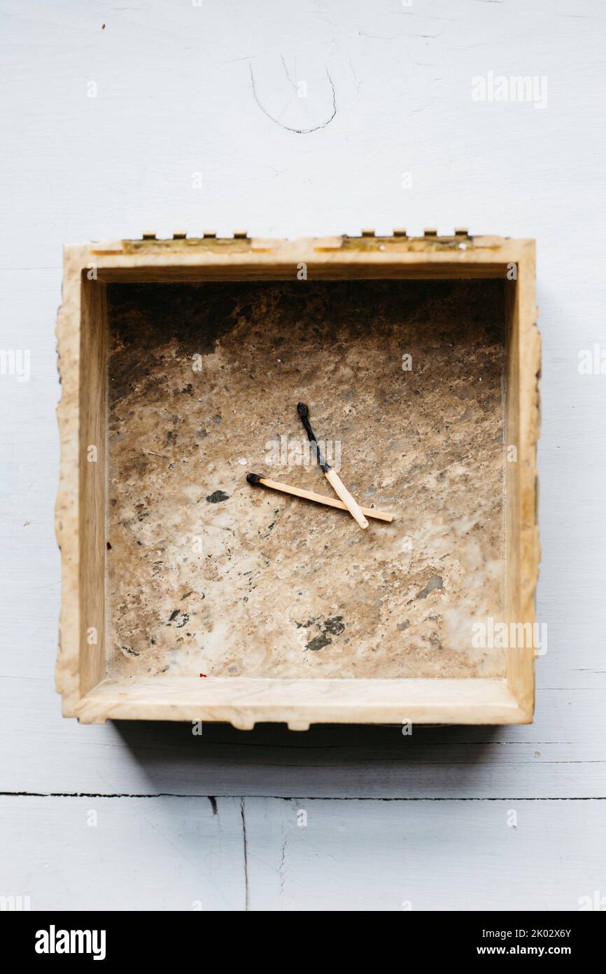 Burned out cross hi-res stock photography and images - Alamy