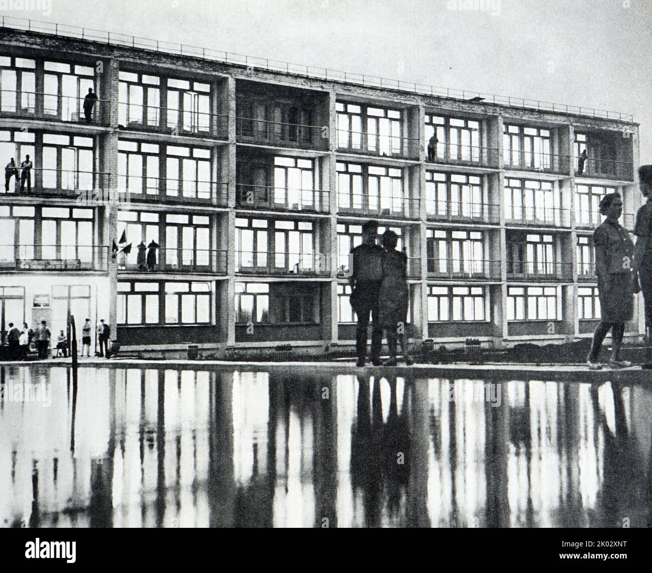 Modern apartment block in the USSR (Soviet Union) circa 1960 Stock ...