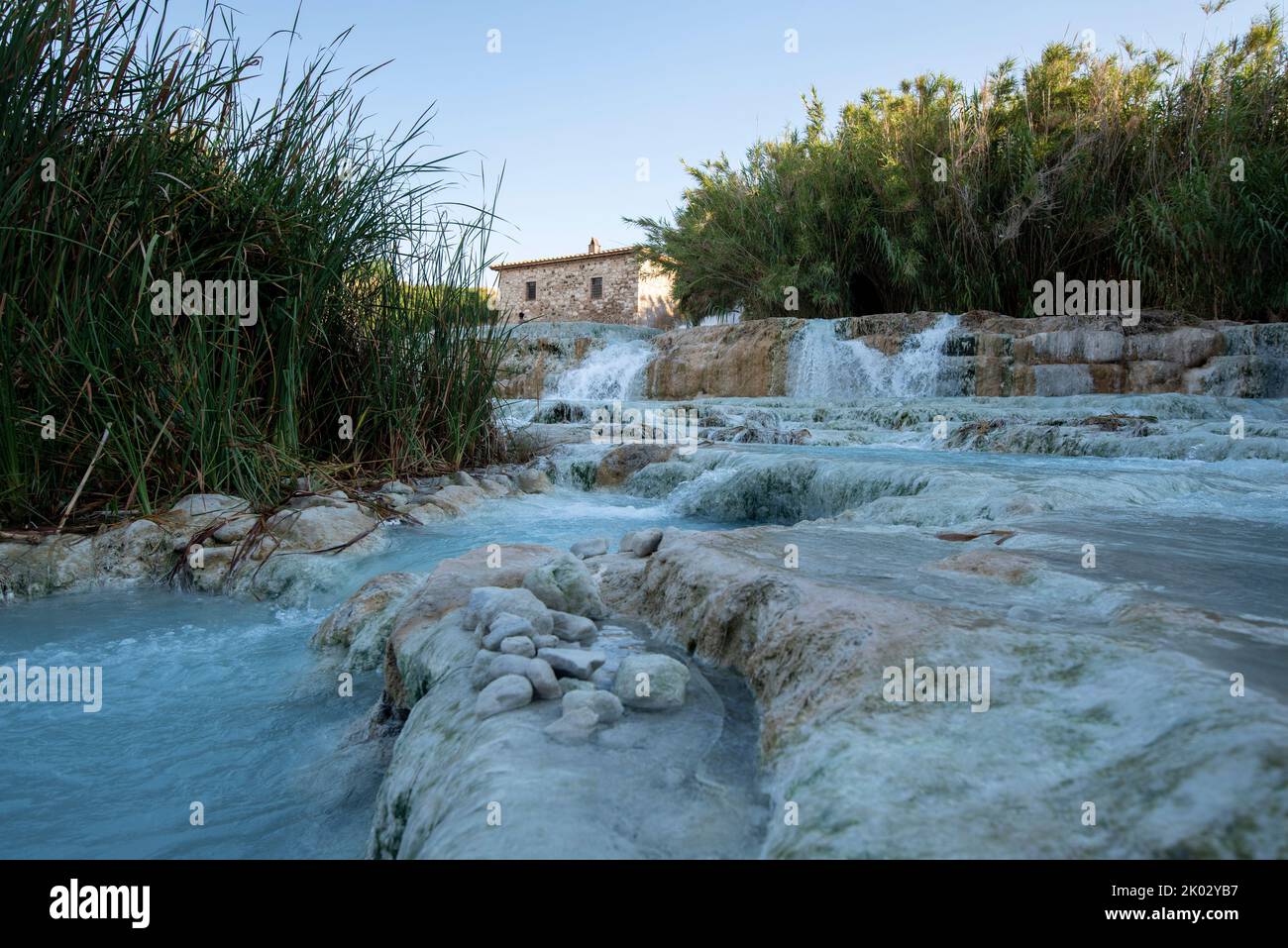 Terme di Saturnia, Cascate del Molino, waterfall, thermal spring ...
