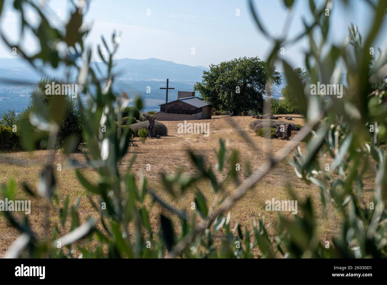 Monastery of Siloe, Cross, Church of the Holy Trinity, Sasso d'Ombrone ...