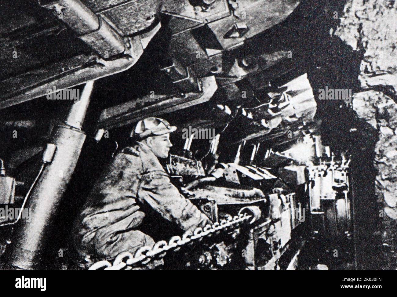 Soviet workers in the mines of Kuzbass. 1965 Stock Photo - Alamy
