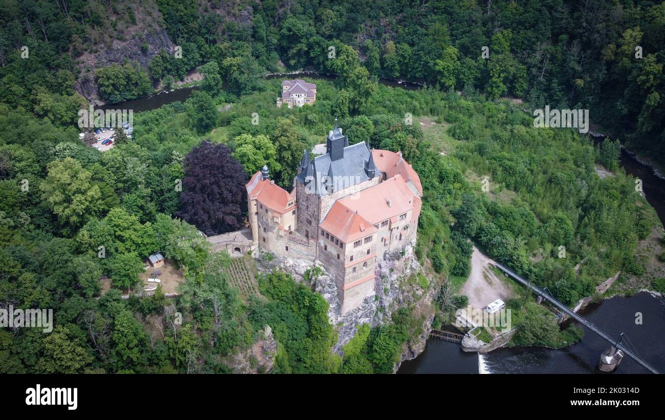 Kriebstein castle in kriebstein hi-res stock photography and images - Alamy