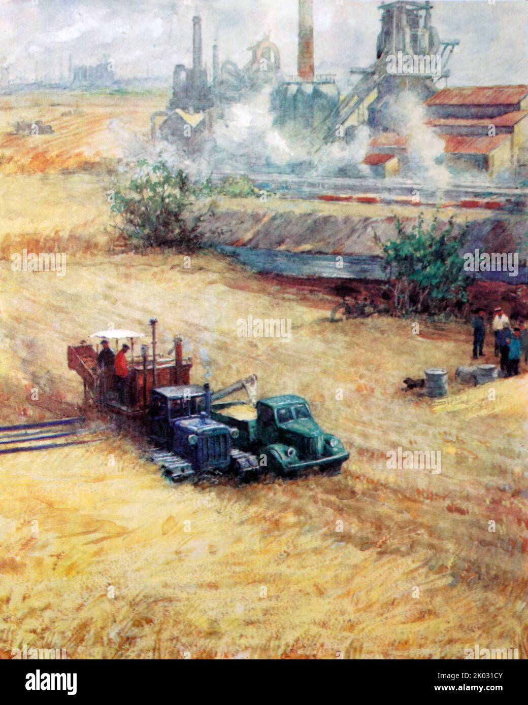 Soviet collective farming hi-res stock photography and images - Alamy