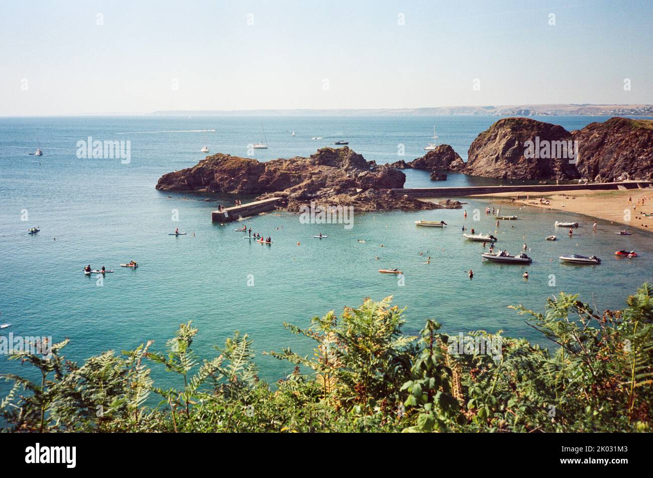 Hope Cove, Kingsbridge, South Devon, England, United Kingdom Stock ...
