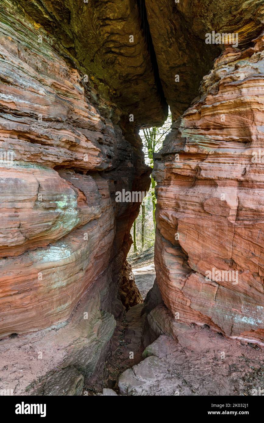 Red sandstone castle hi-res stock photography and images - Alamy