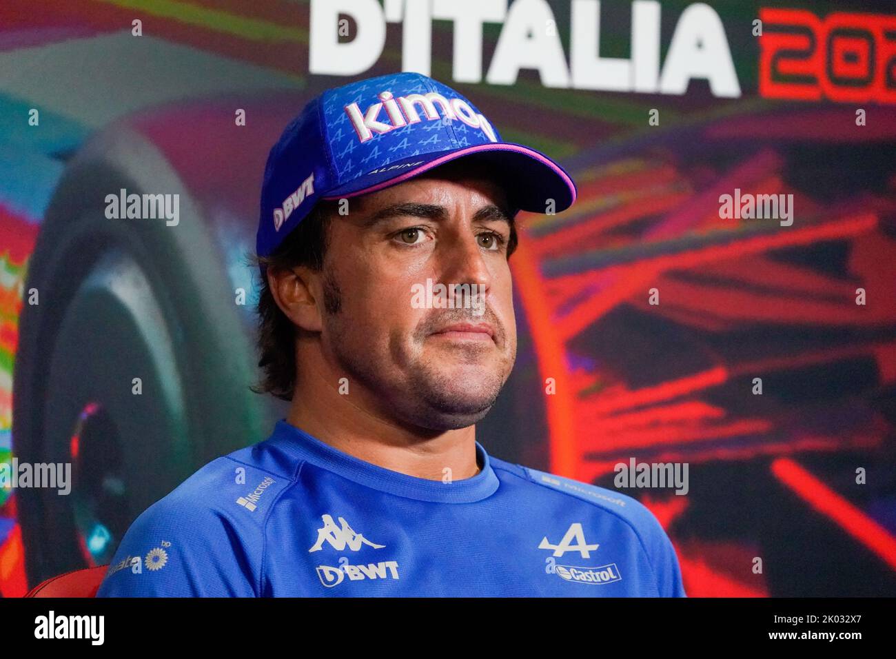 Fernando Alonso (SPA) Alpine A522.during FORMULA 1 PIRELLI GRAN PREMIO D'ITALIA 2022, Monza ...