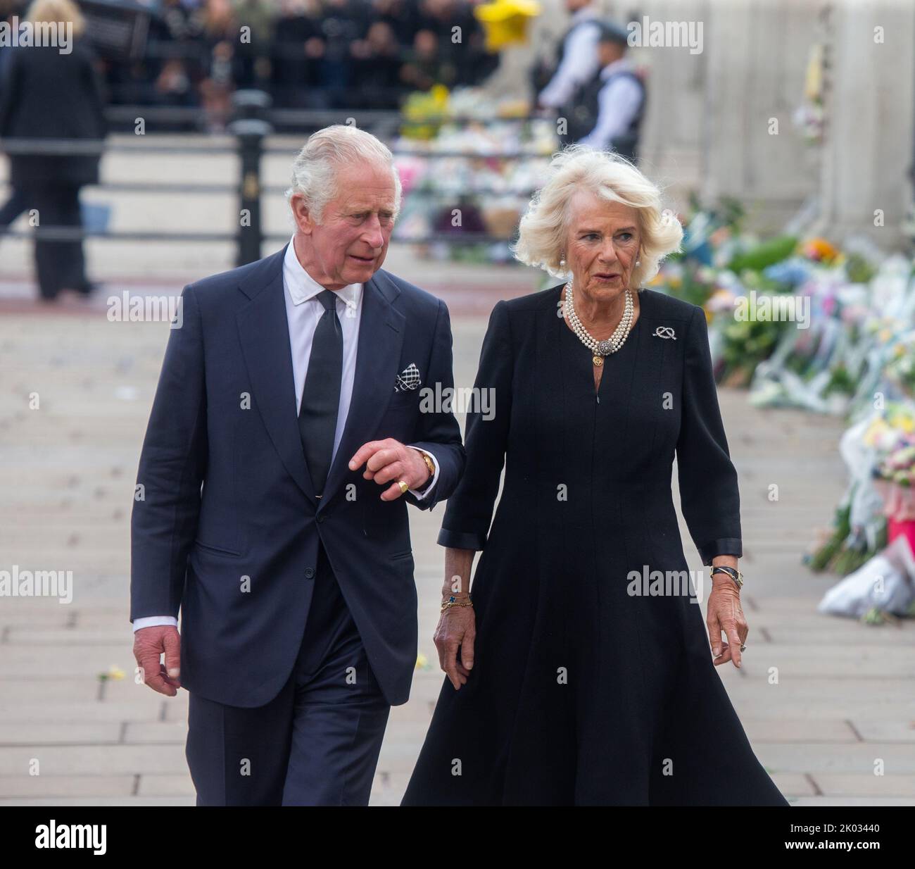 London, England, UK. 9th Sep, 2022. King CHARLES III AND Queen Consort ...