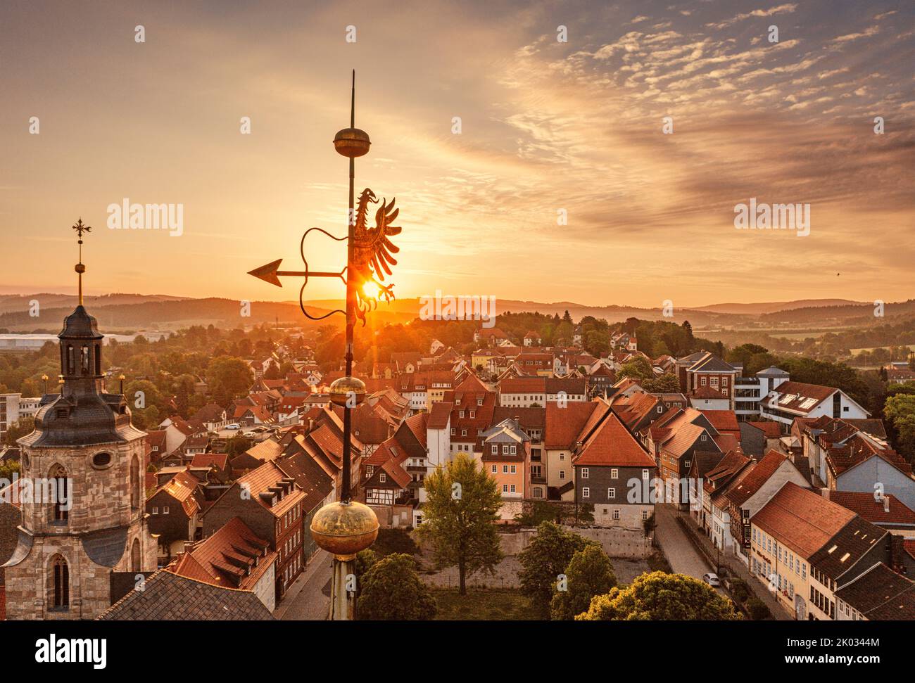 Germany, Thuringia, Schleusingen, Bertholdsburg Castle (Natural History ...