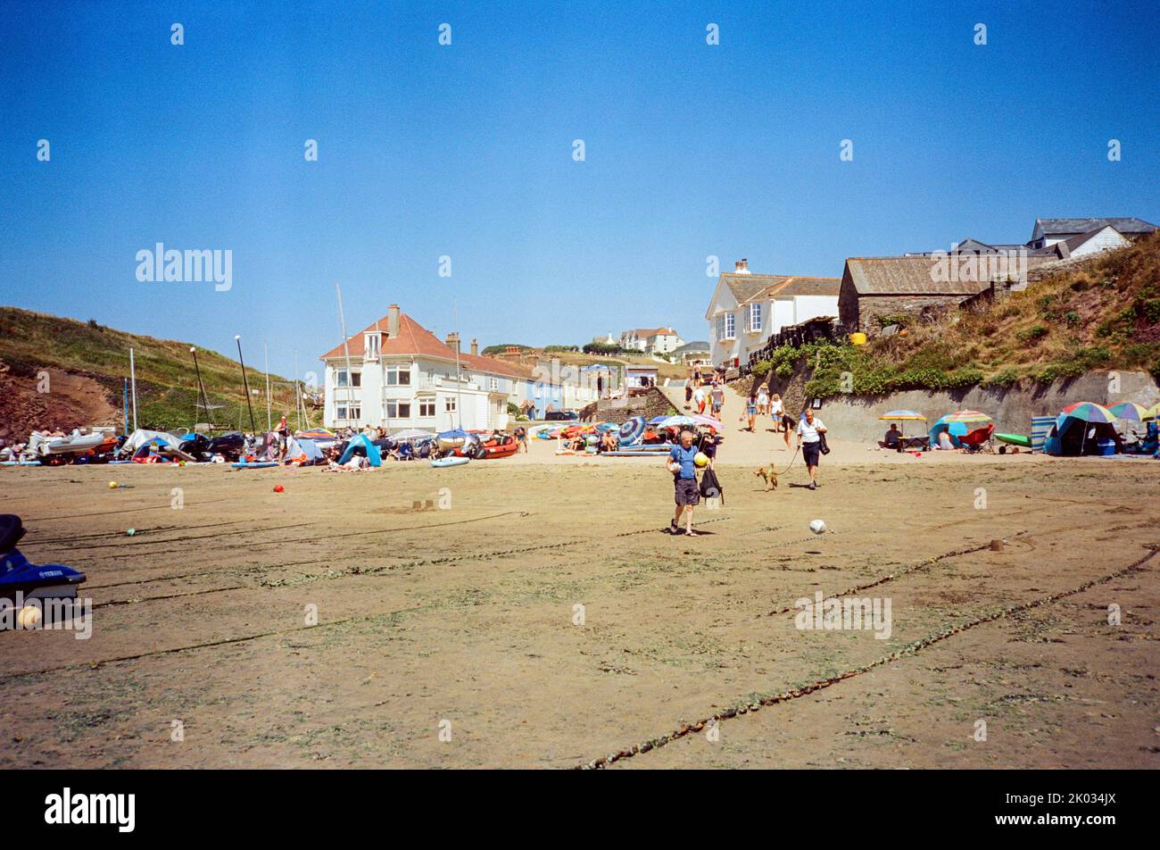 Hope Cove, Kingsbridge, South Devon, England, United Kingdom Stock ...