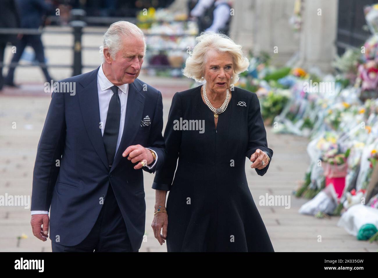 London, England, UK. 9th Sep, 2022. King CHARLES III AND Queen Consort ...