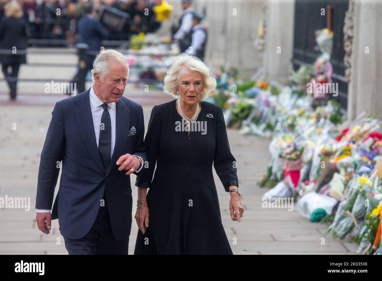 London, England, UK. 9th Sep, 2022. King CHARLES III AND Queen Consort ...