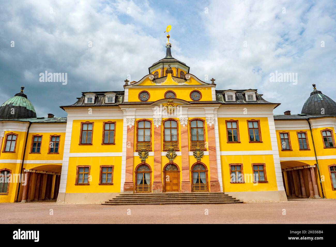 Belvedere Palace and Landscape Park, Weimar, Thuringia, Germany Stock ...