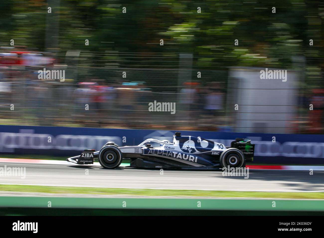 Pierre Gasly (FRA) Alpha Tauri AT03 during FORMULA 1 PIRELLI GRAN PREMIO D’ITALIA 2022, Monza ...