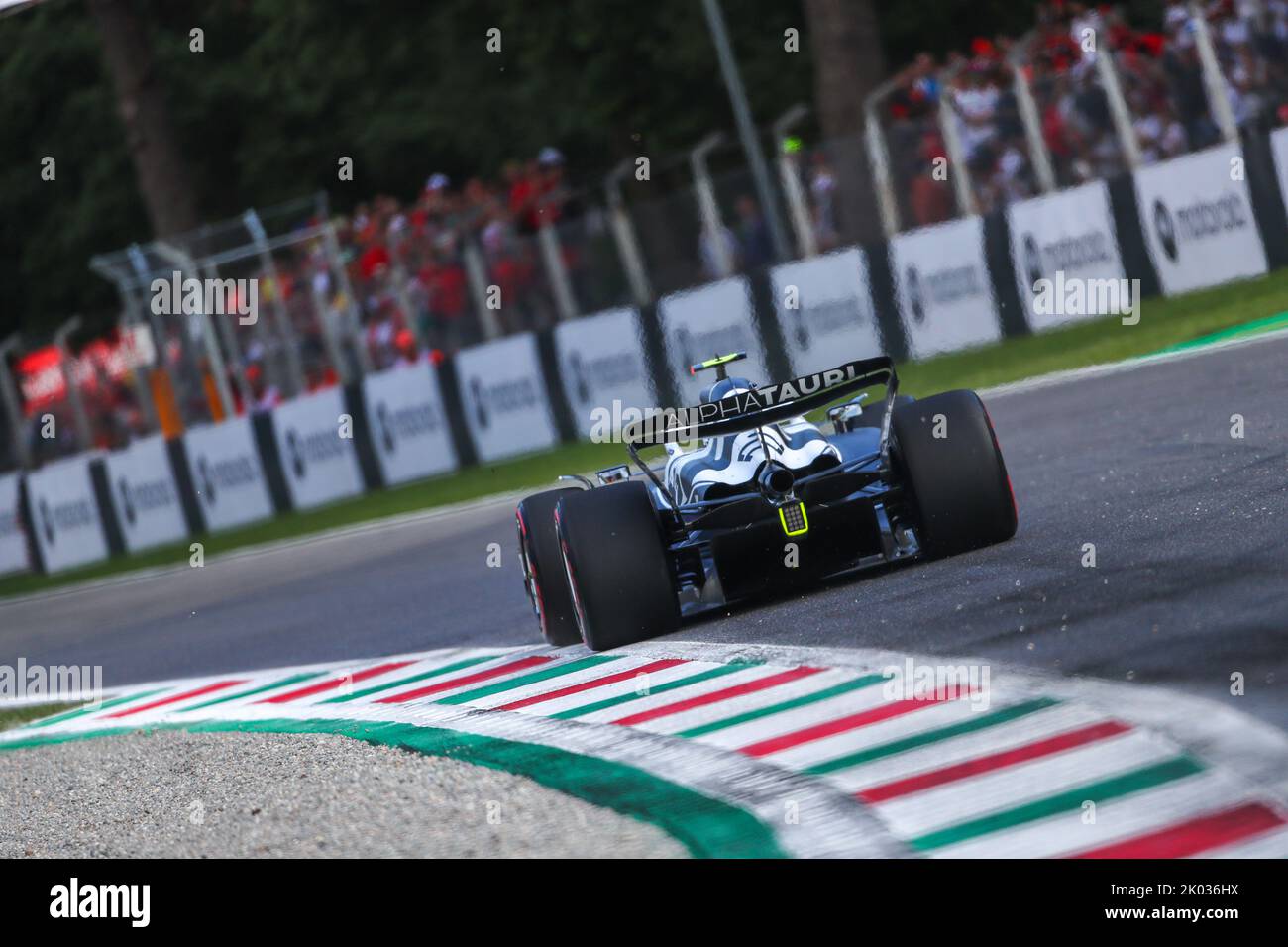Yuki Tsunoda (JAP) Alpha Tauri AT03 during FORMULA 1 PIRELLI GRAN PREMIO D’ITALIA 2022, Monza ...