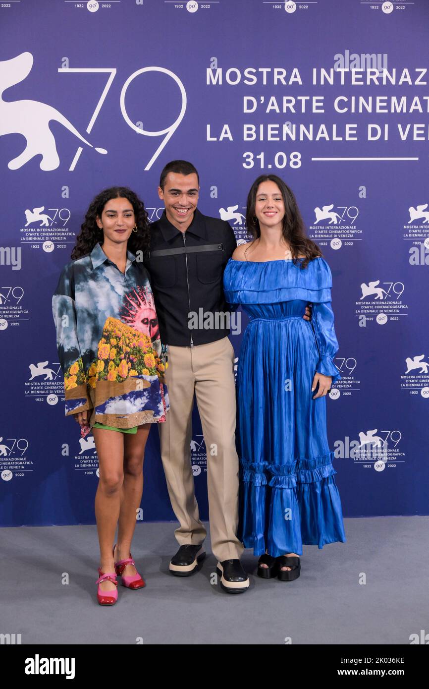 Nina Zem , Carl Malapa , Anaide Rozam 79th Venice Film Festival ...