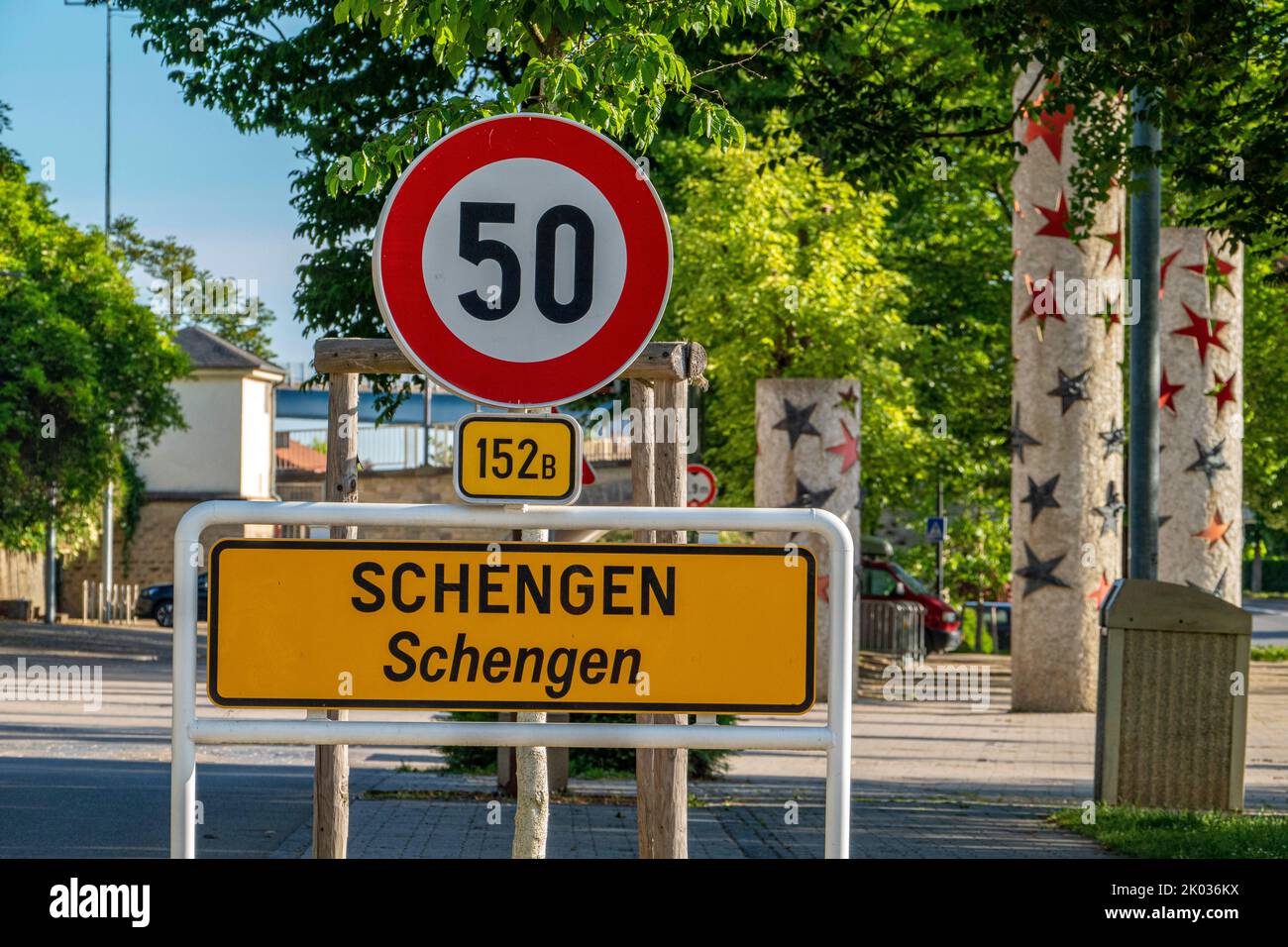Schengen countries schengen agreement hi-res stock photography and ...