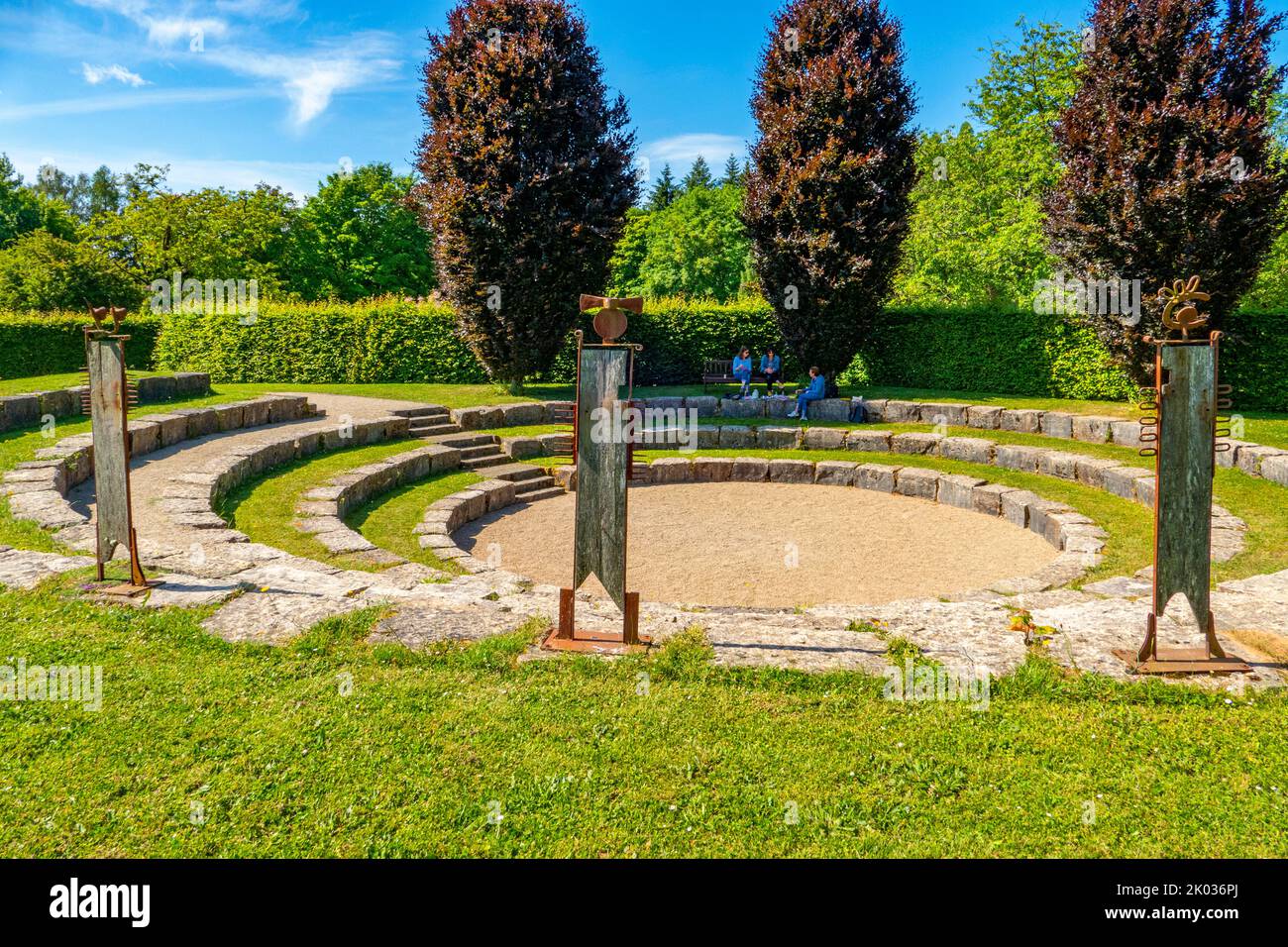 Garden of the Senses, Merzig, Saar, Saarland, Germany Stock Photo - Alamy