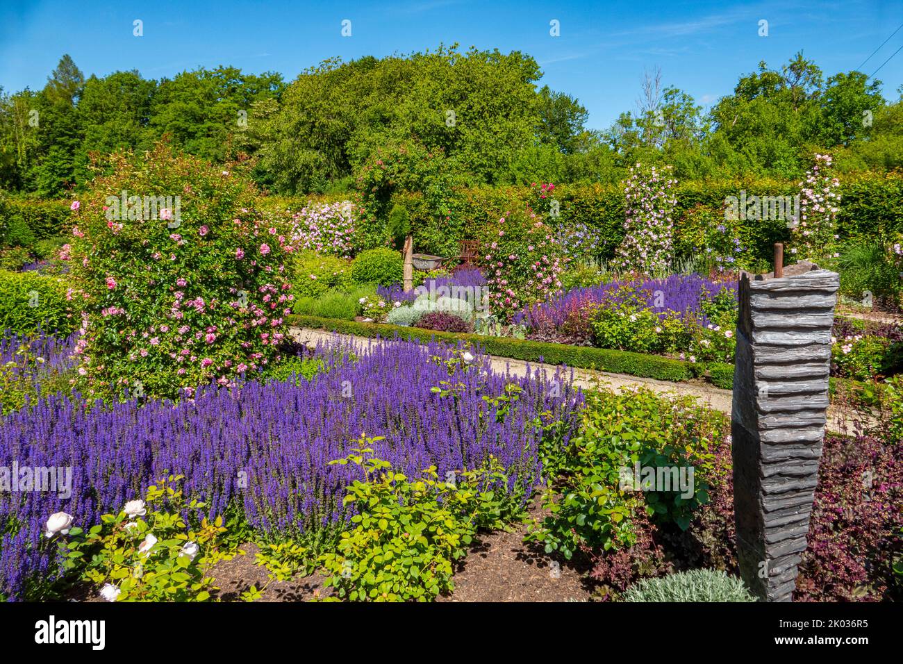 Garden of the Senses, Merzig, Saar, Saarland, Germany Stock Photo - Alamy