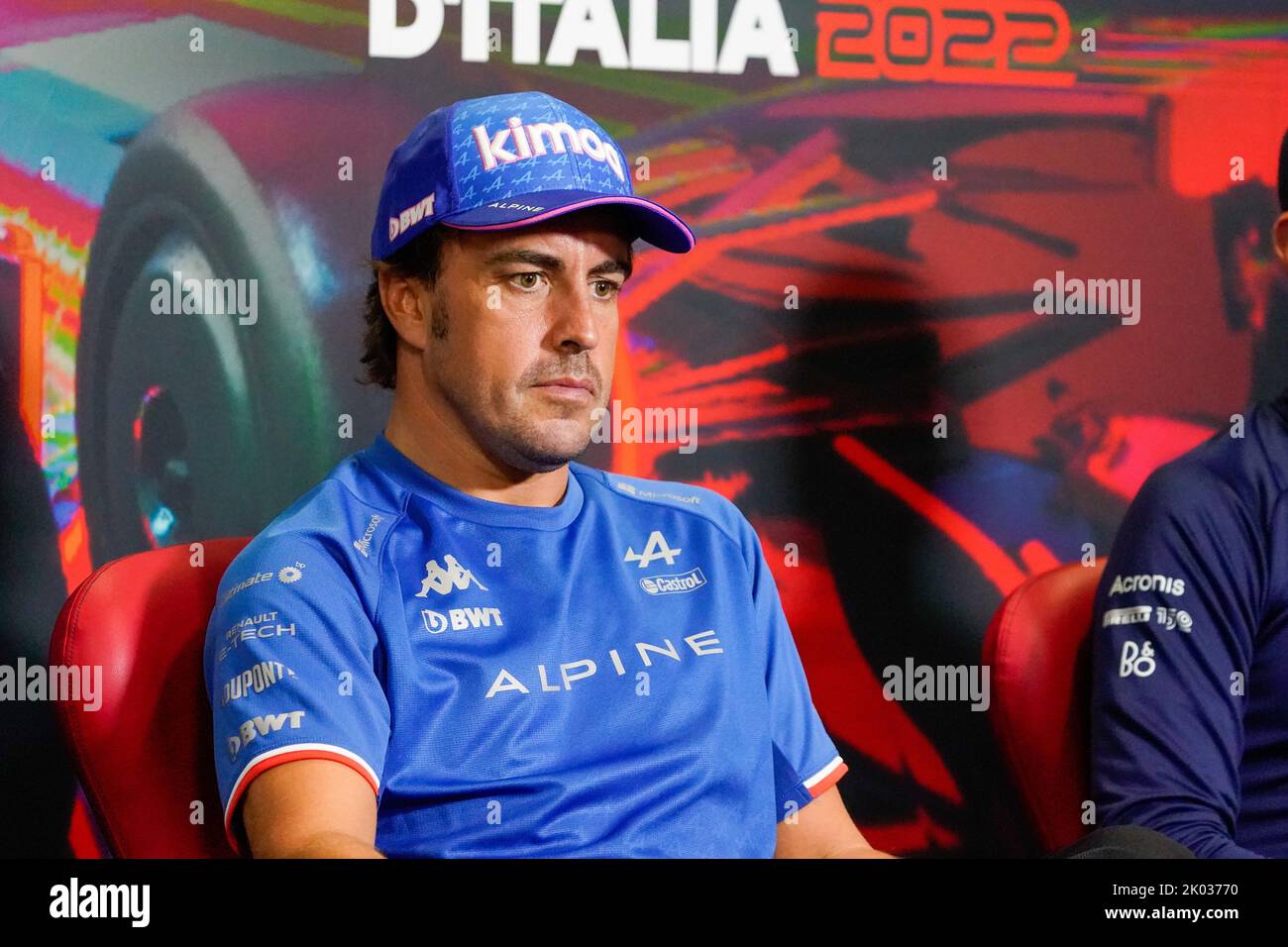 Fernando Alonso (SPA) Alpine A522.during FORMULA 1 PIRELLI GRAN PREMIO D'ITALIA 2022, Monza ...