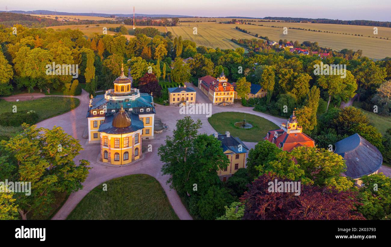 Belvedere Palace and Landscape Park, Weimar, Thuringia, Germany Stock ...