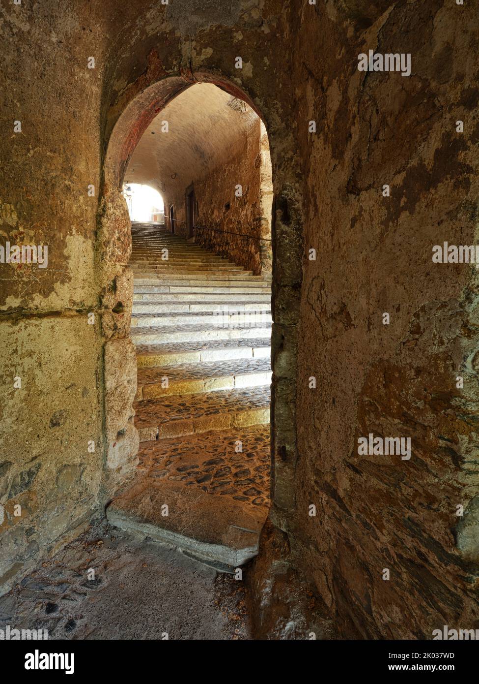 Staircase at the upper castle gate hi-res stock photography and images ...