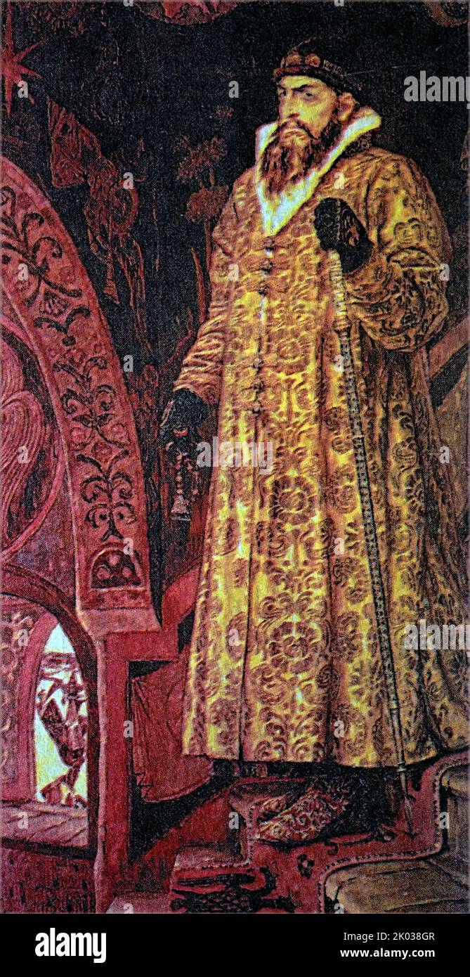 Ivan the Terrible (1530 - 1584) Tsar of Russia by Viktor Mikhailovich ...