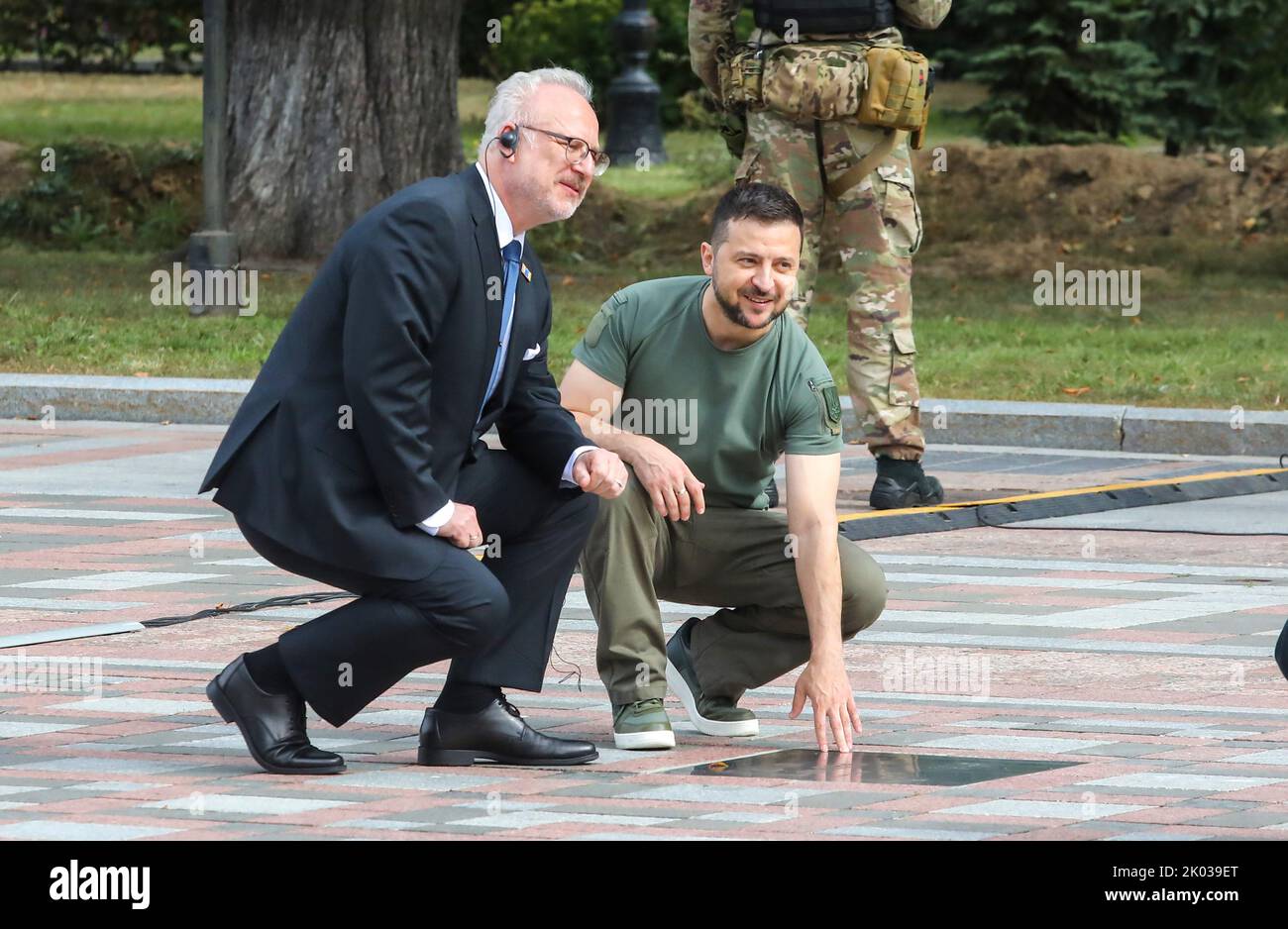 Non Exclusive: KYIV, UKRAINE - SEPTEMBER 9, 2022 - President of the ...