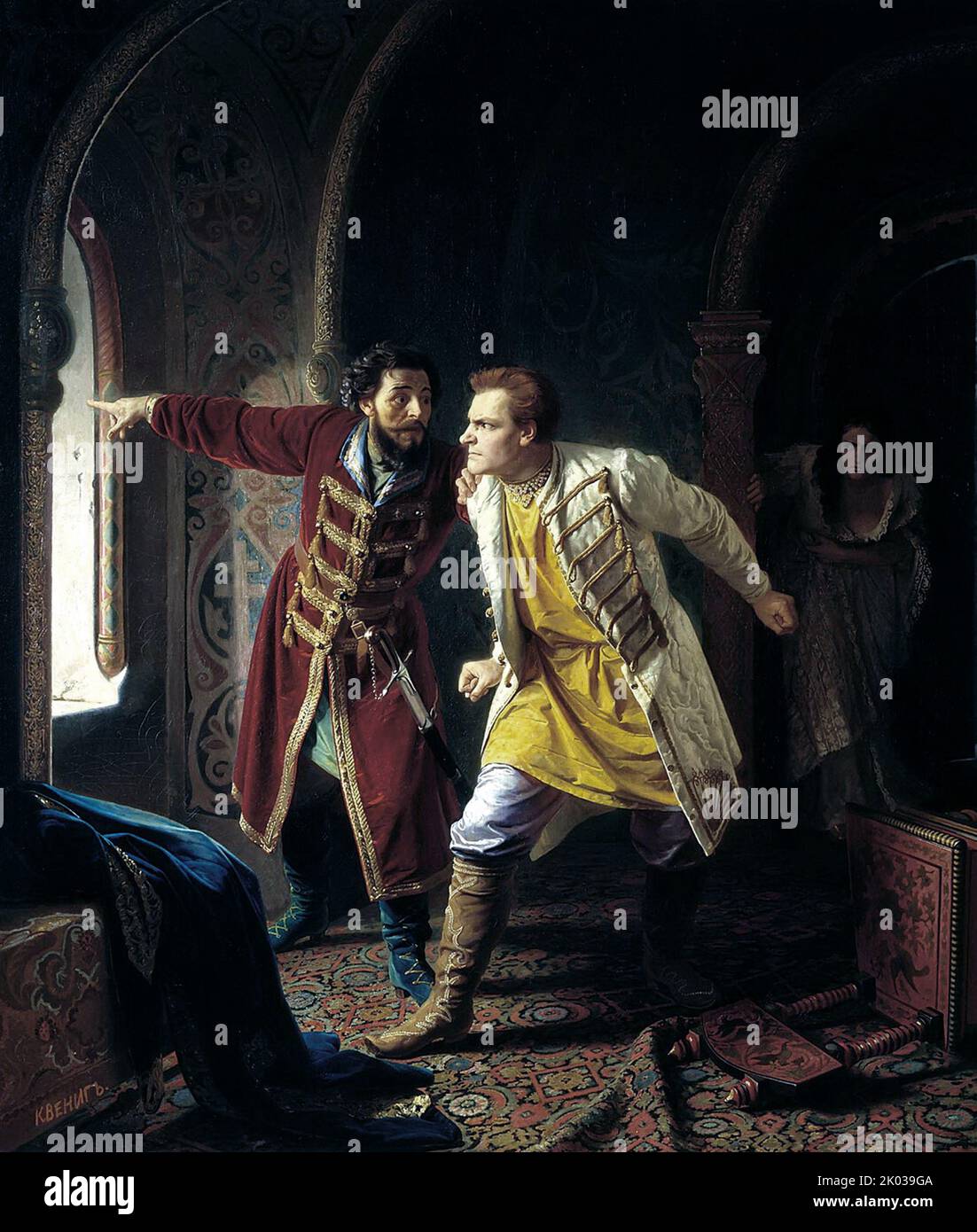 Karl gottlieb wenig 1830 1908 hi-res stock photography and images - Alamy