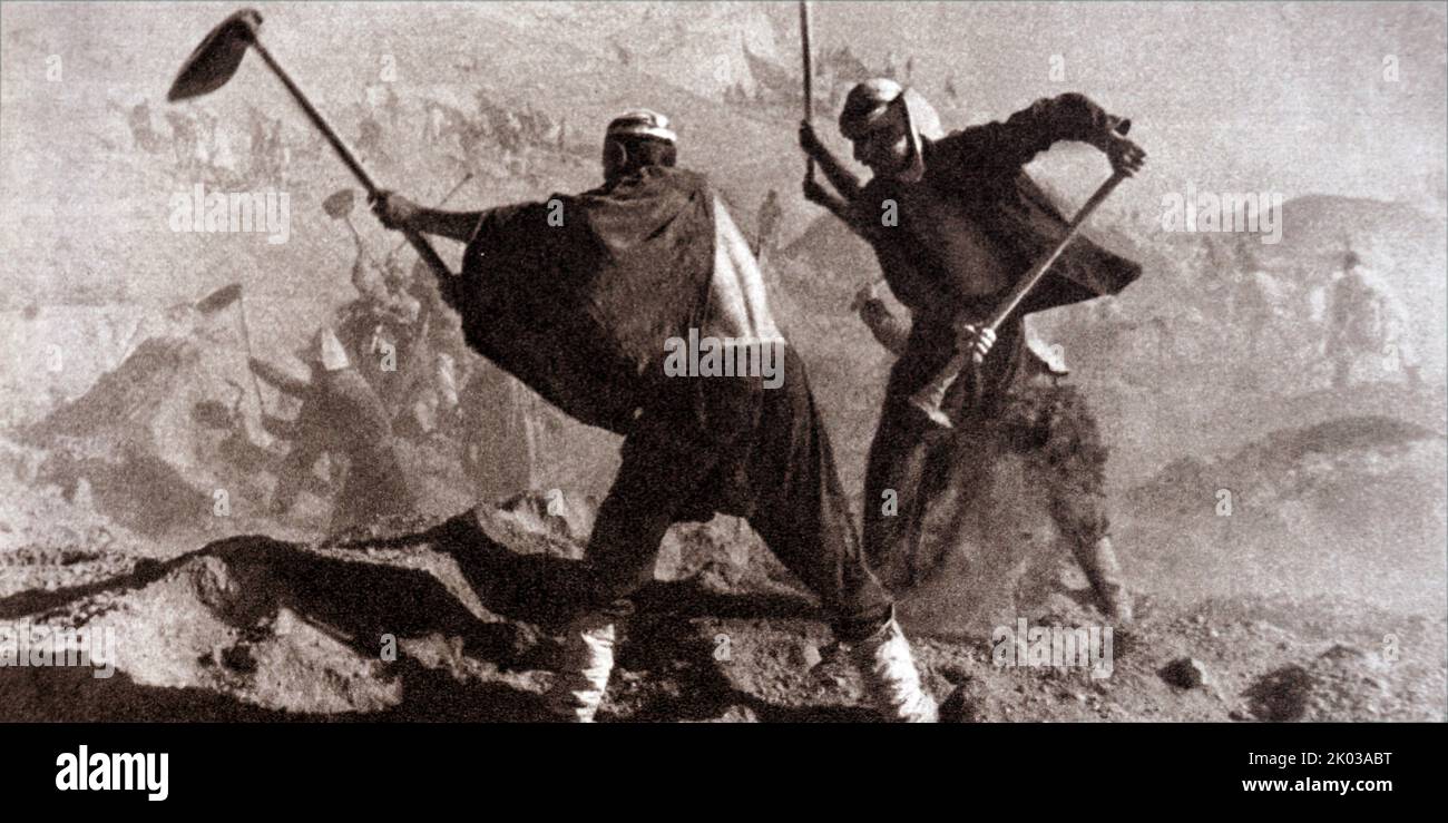 During the first five-year plan, the entire Soviet country turned into ...