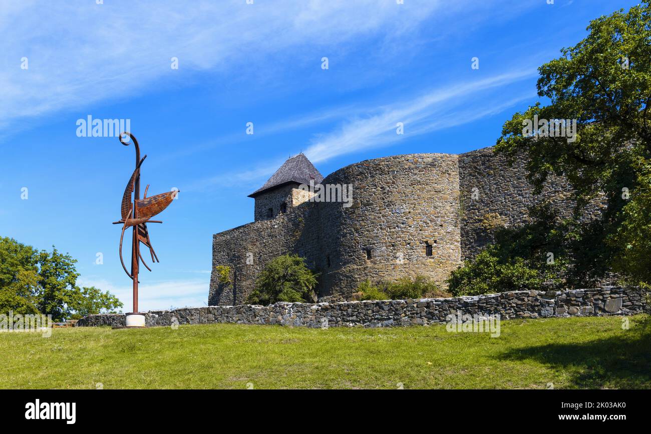 Helfštýn castle in Moravia Stock Photo - Alamy