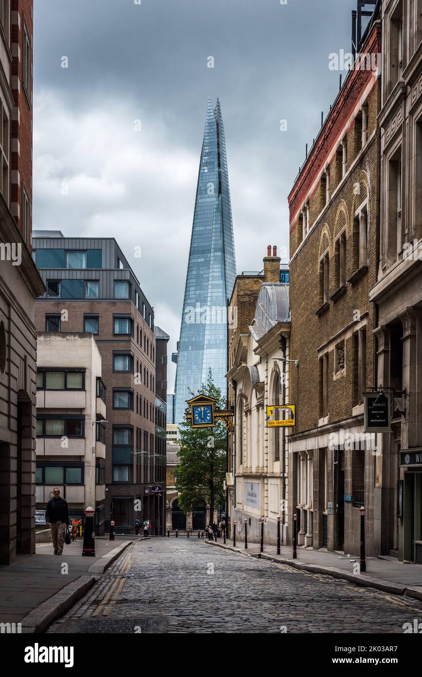 The Shard overlooking London Stock Photo - Alamy