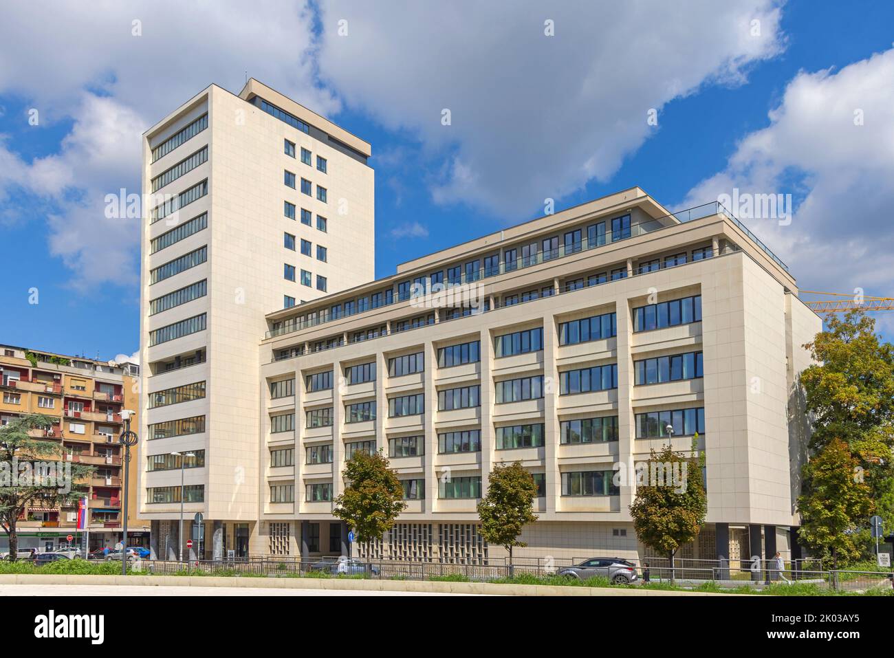 Belgrade, Serbia - September 03, 2022: First and Second Basic District ...